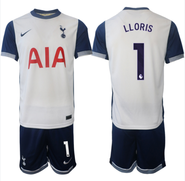 Moški Nogometni dresi kompleti Tottenham Hotspur Domači 2024-2025 Hugo ...