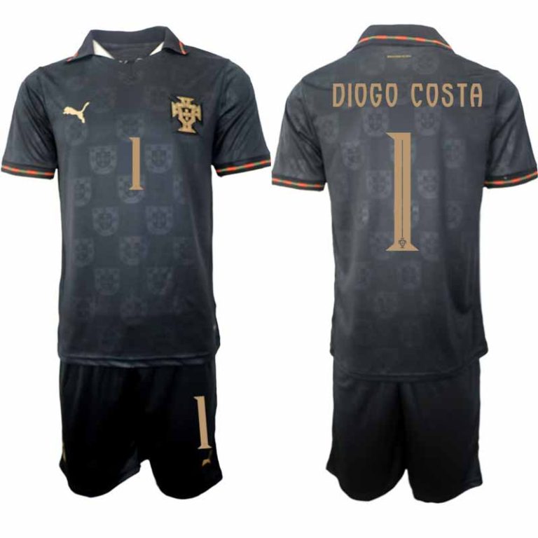 Poceni Nogometni dresi kompleti Diogo Costa #1 Portugalska Eusebio ...